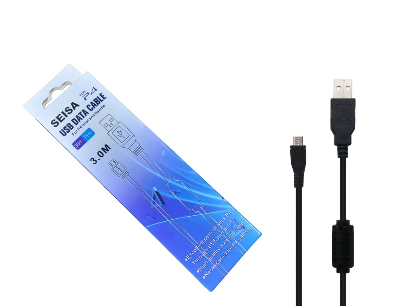 Cable Datos Usb Cargador Ps4 Control Ps4 - Soluciones Informáticas la Red